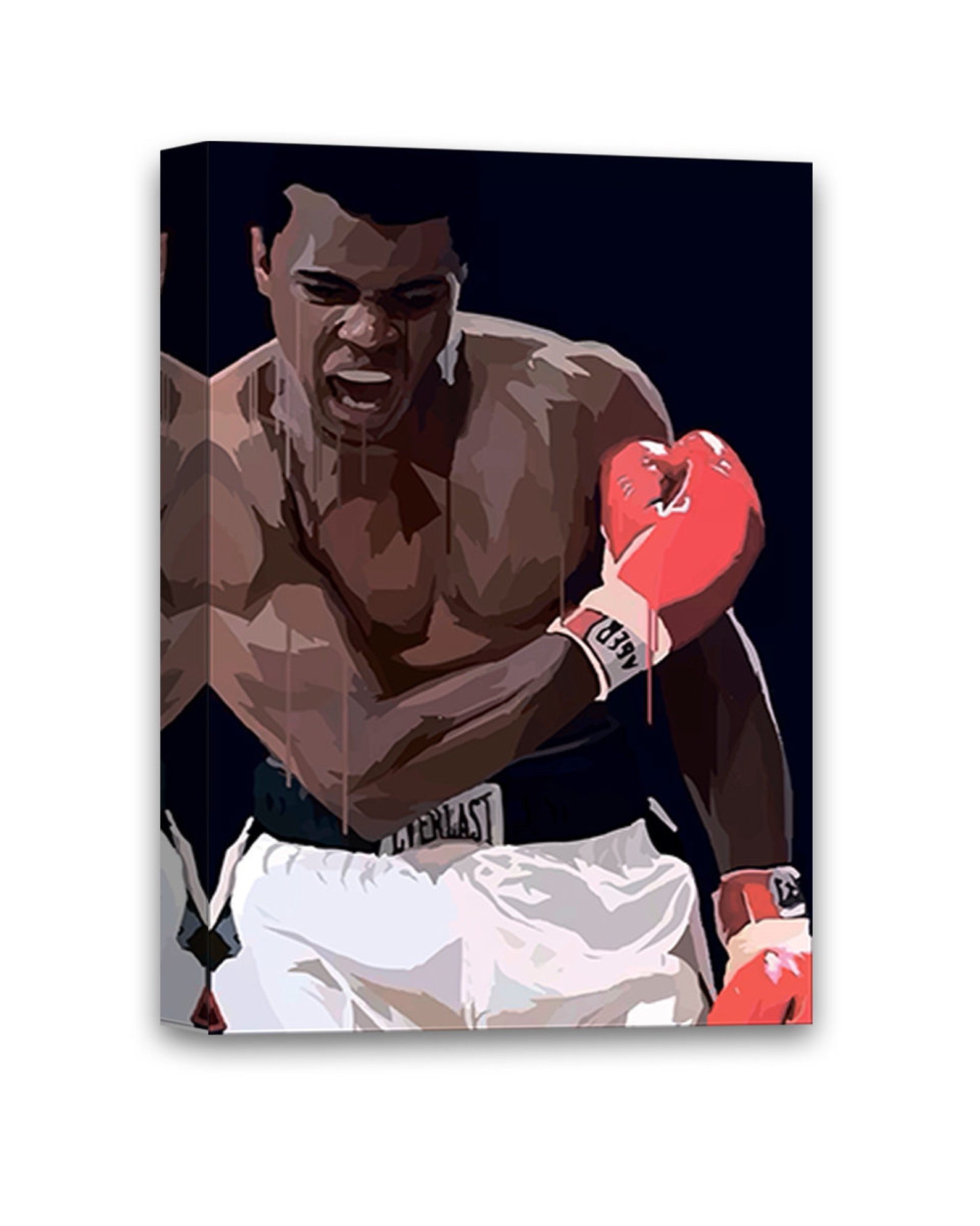 Muhammad Ali Illustration. Ali Digital Art. USA Boxing Sport. | Etsy