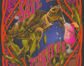 Save the Turtles Save the Planet Printable - Etsy