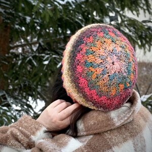 PDF Crochet Pattern Jack Pine Beanie Intermediate Level Adjustable ...