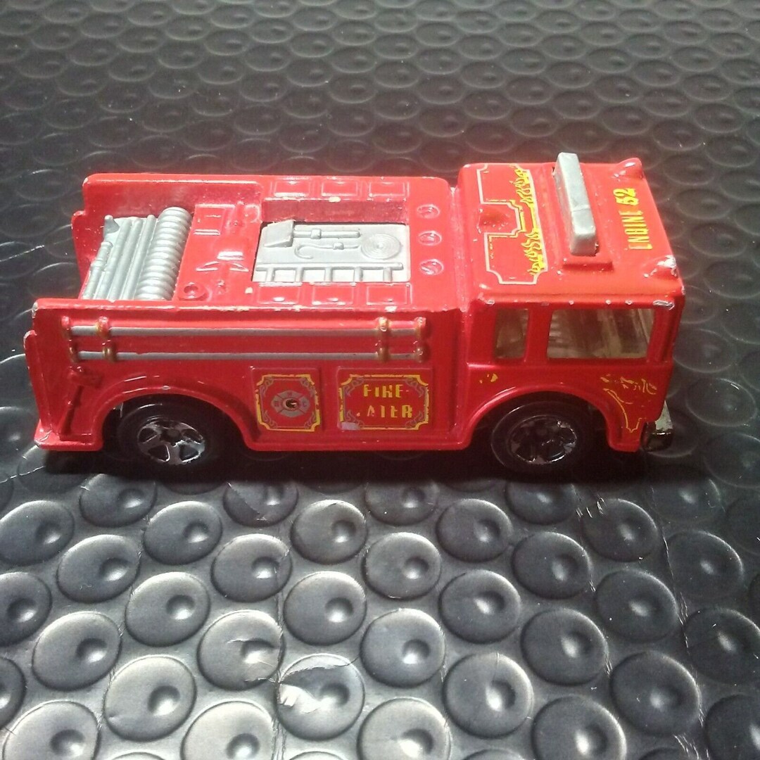 1976 Hot Wheels Fire Eater Engine 52 Truck Red Vintage Diecast Toy - Etsy