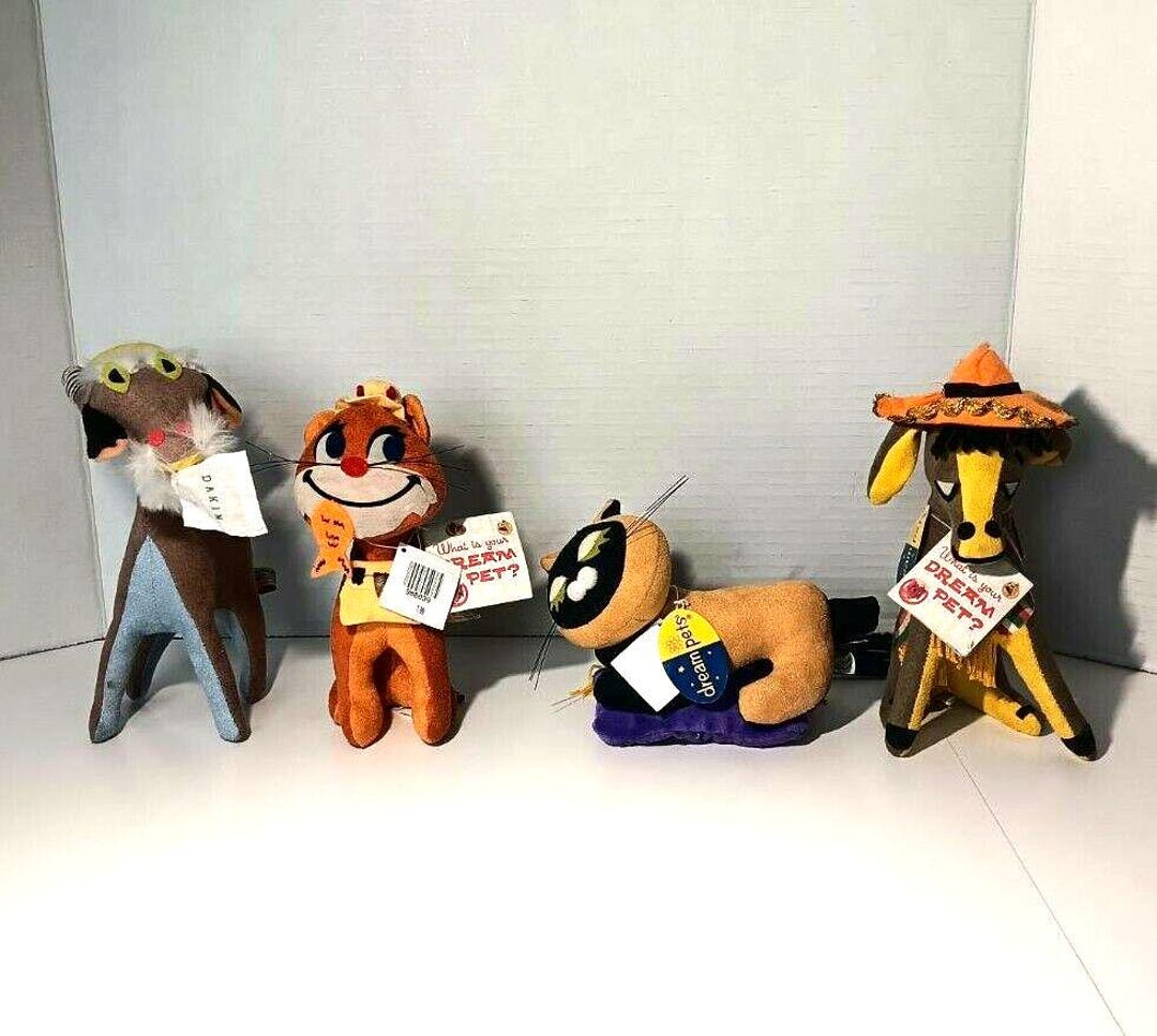 Dakin Dream Pets Reissued 2004 Plush Lot of 4 Snoozie Pancho Fish N ...