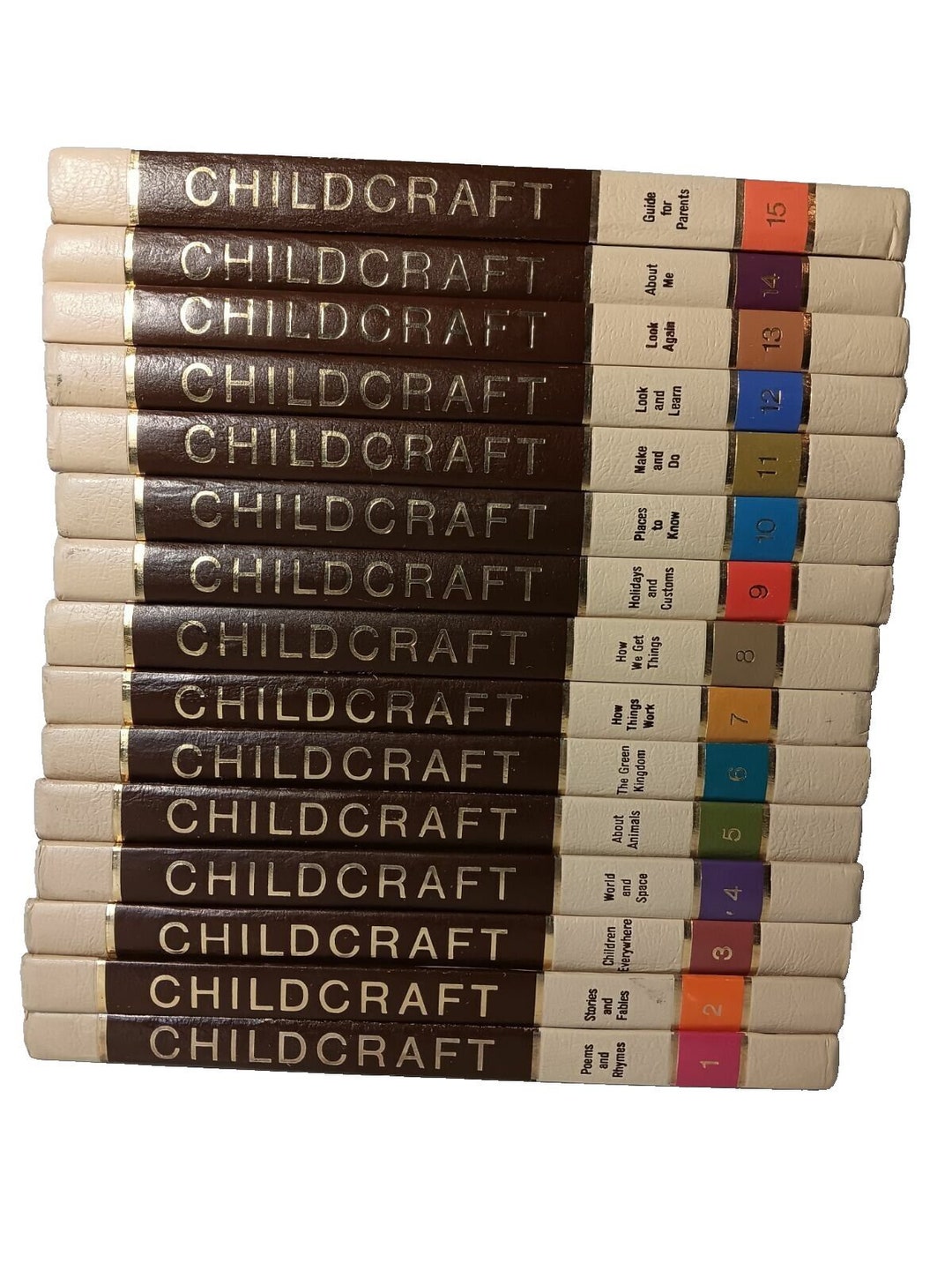 1976 Childcraft How and Why Library Books VTG Complete 15-volume Set 1 ...