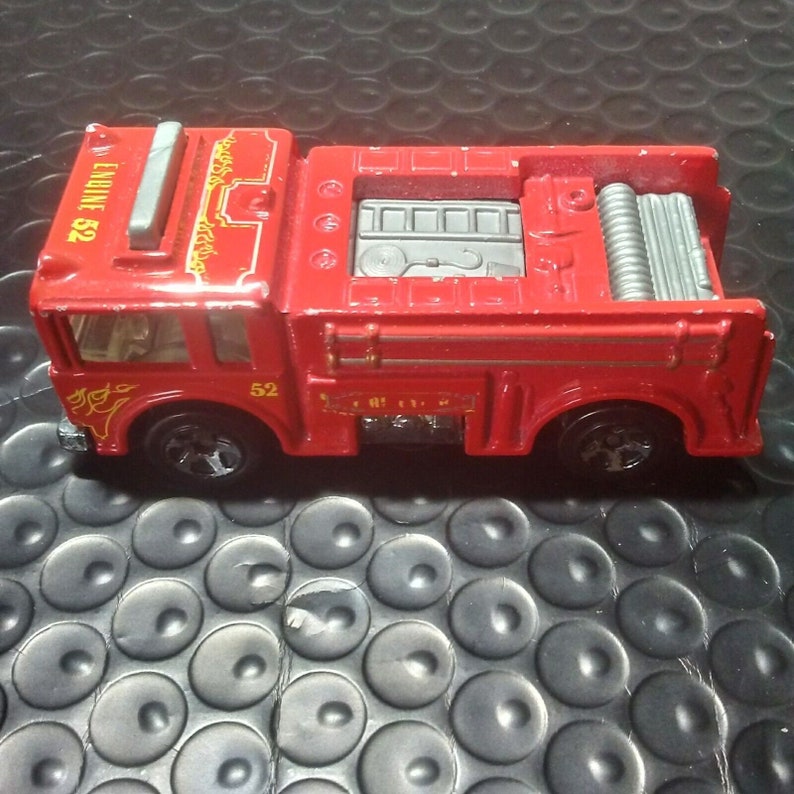 1976 Hot Wheels Fire Eater Engine 52 Truck Red Vintage Diecast Toy - Etsy