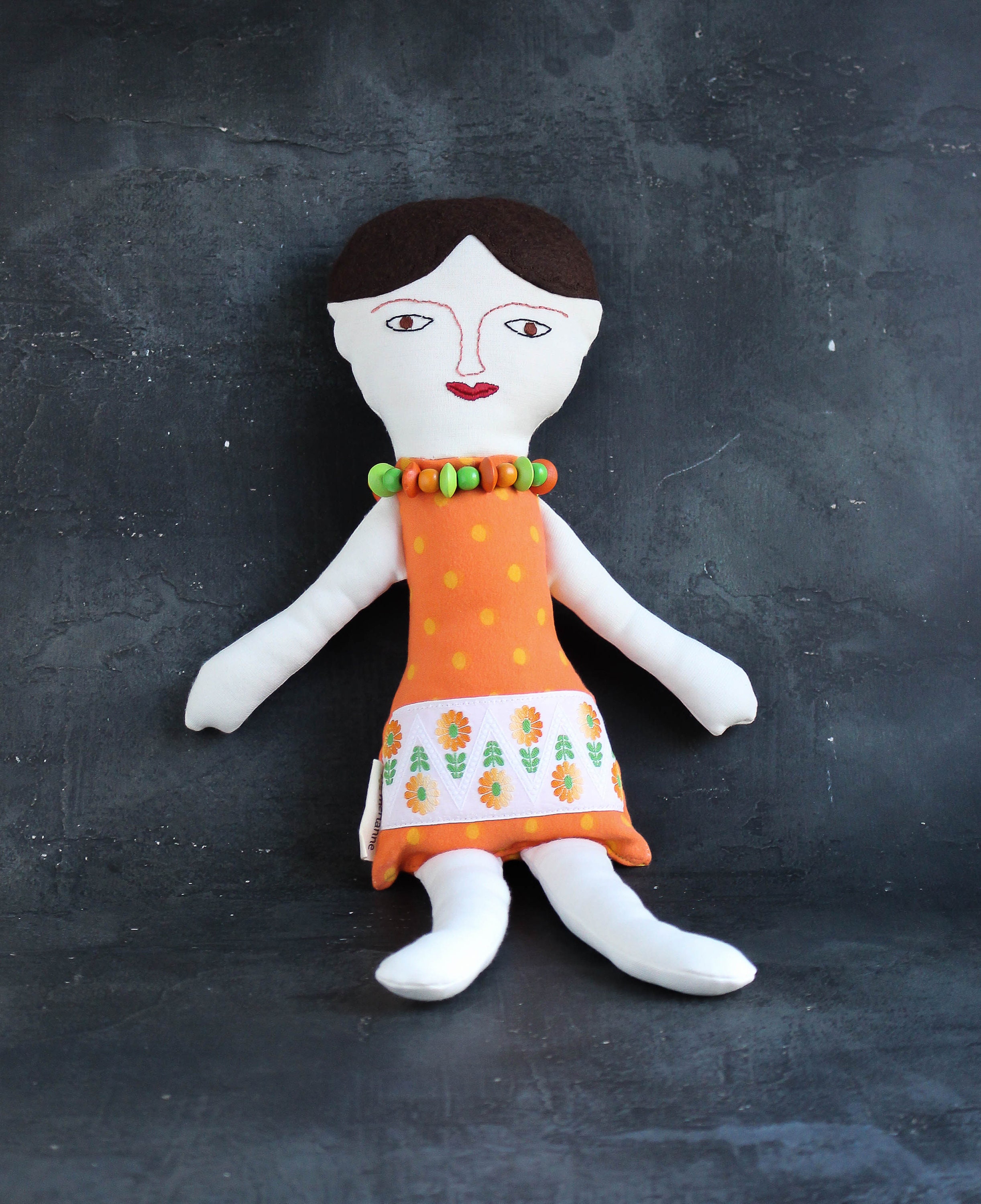 Ragdoll coco, Doll, Fabricdoll, Cloth Doll, Handmade by Merlanne - Etsy