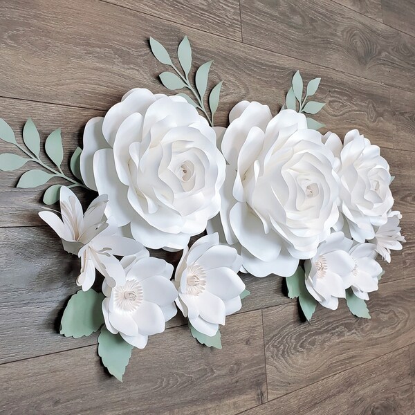 Large Paper Flowers - Etsy