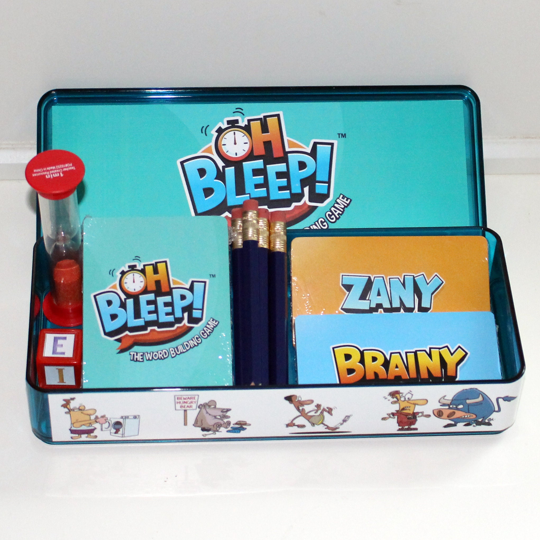 Oh Bleep! the Word Building Game - Etsy