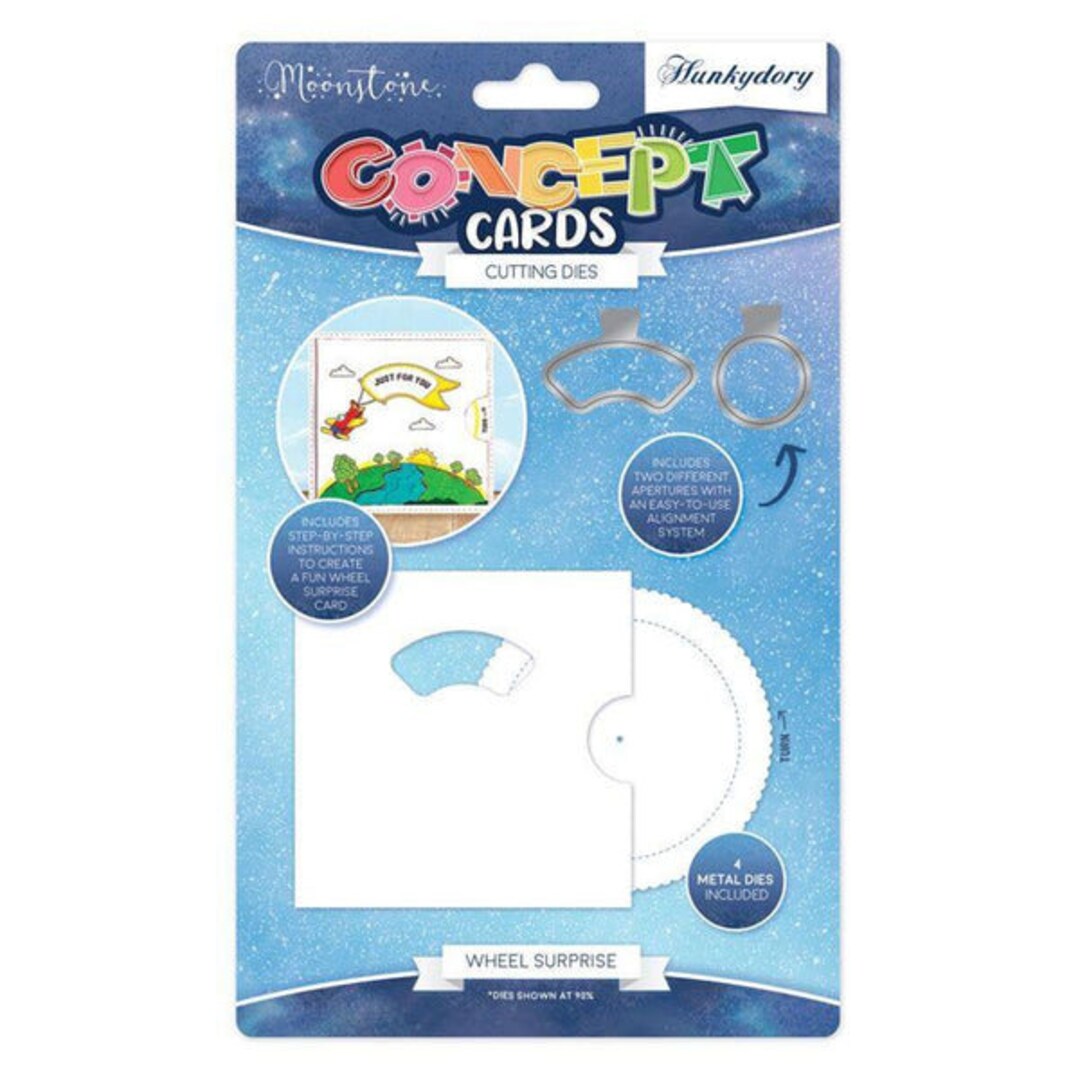 Moonstone Dies - Concept Cards - Wheel Surprise - Etsy