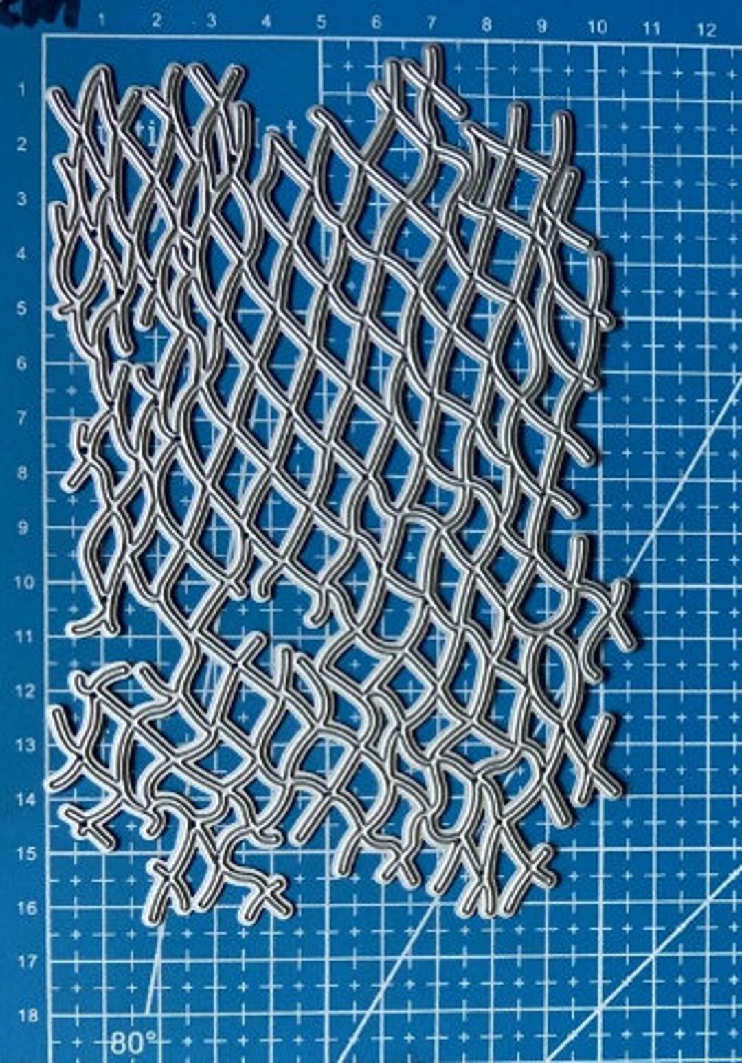 Fishnet Cutting Die Fish Net MD784 X48 - Etsy