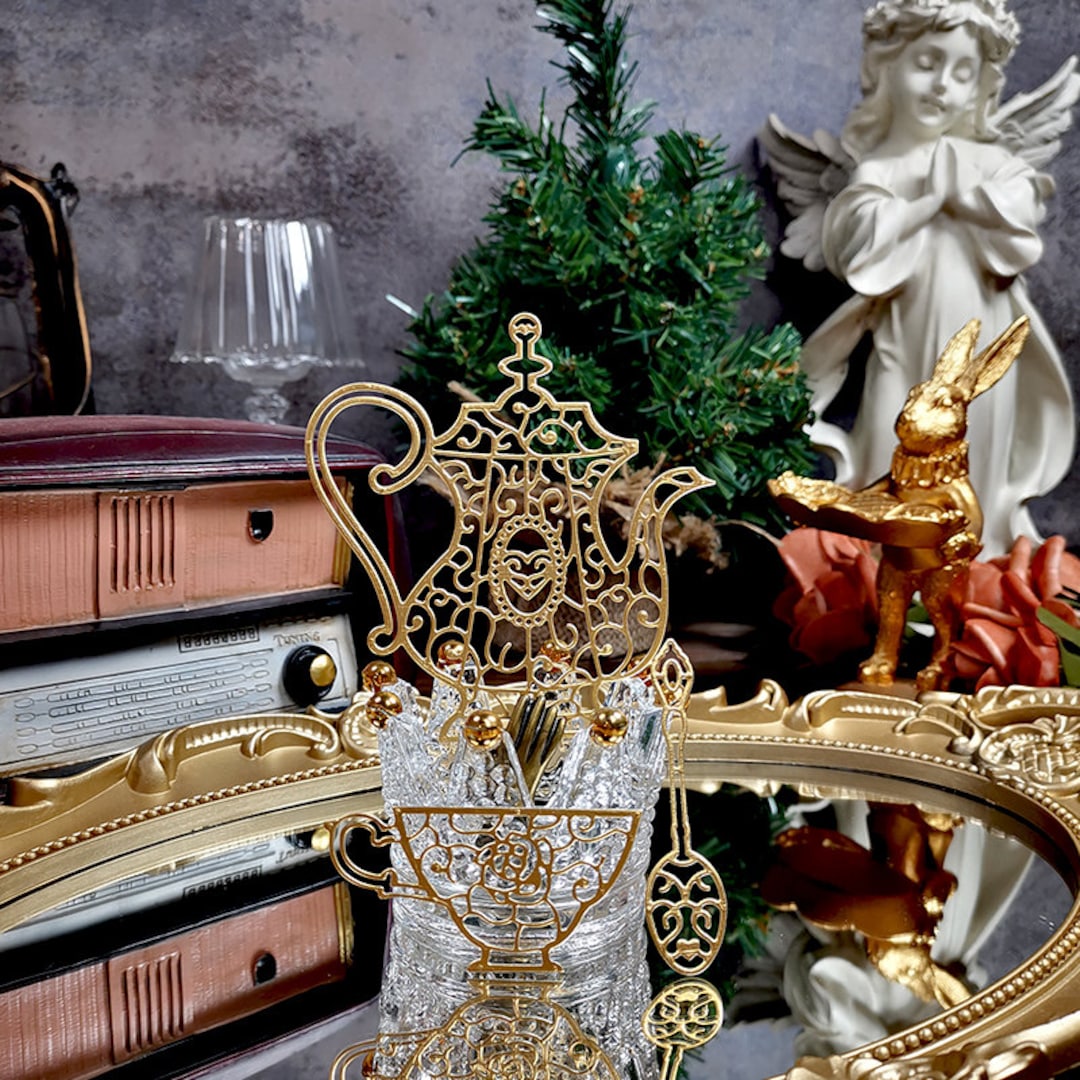 Teacup Card Metal Cutting Dies Vintage Cup Cut Die Scrapbooking Album ...