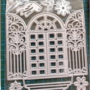 Window Flowers Bird Die Set MD639 - Etsy