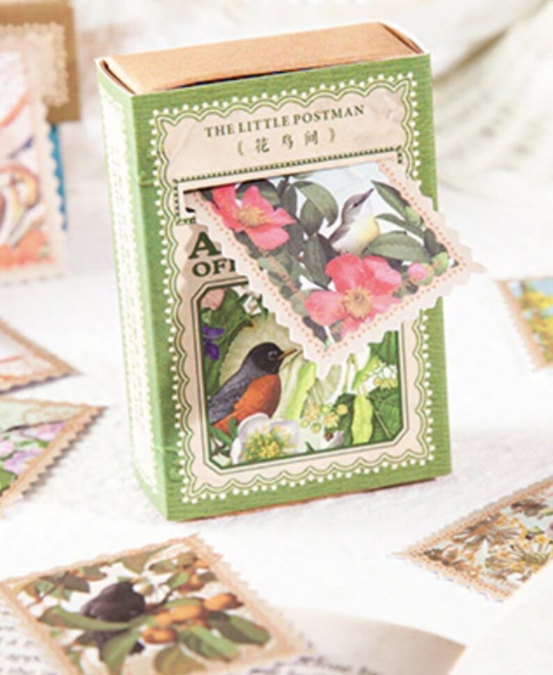 Postage Stamp Box - Etsy