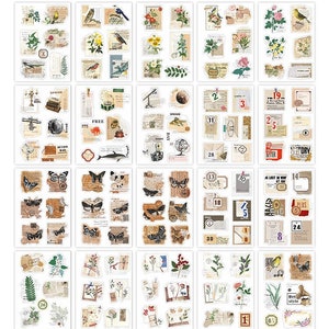 Sticker Book - Washi Acetate Sheets Easy-peel Individual Stickers. E370 ...