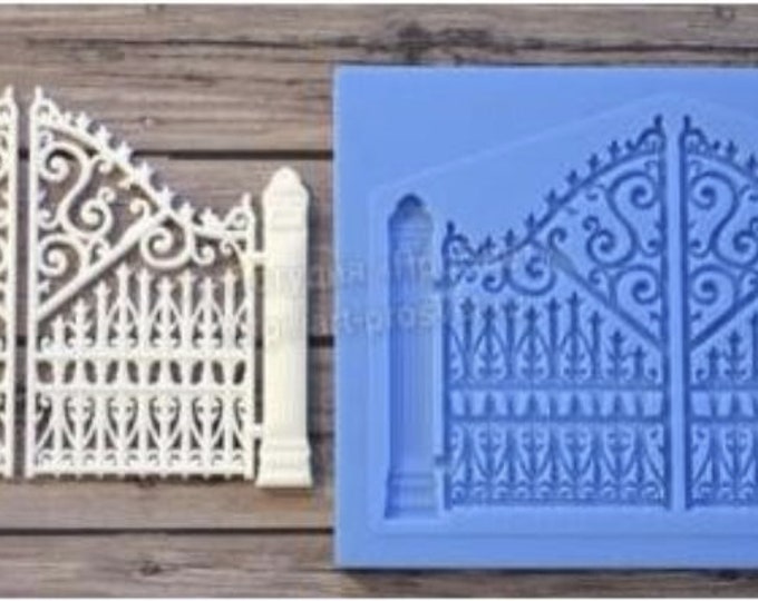 Mold Silicone Ornate Double Gates. MOL208 - Etsy