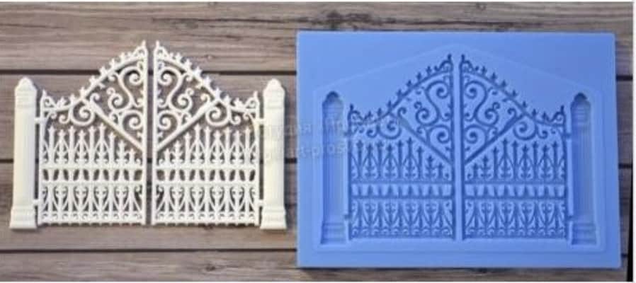 Mold Silicone - Ornate Double Gates. MOL208 - Etsy