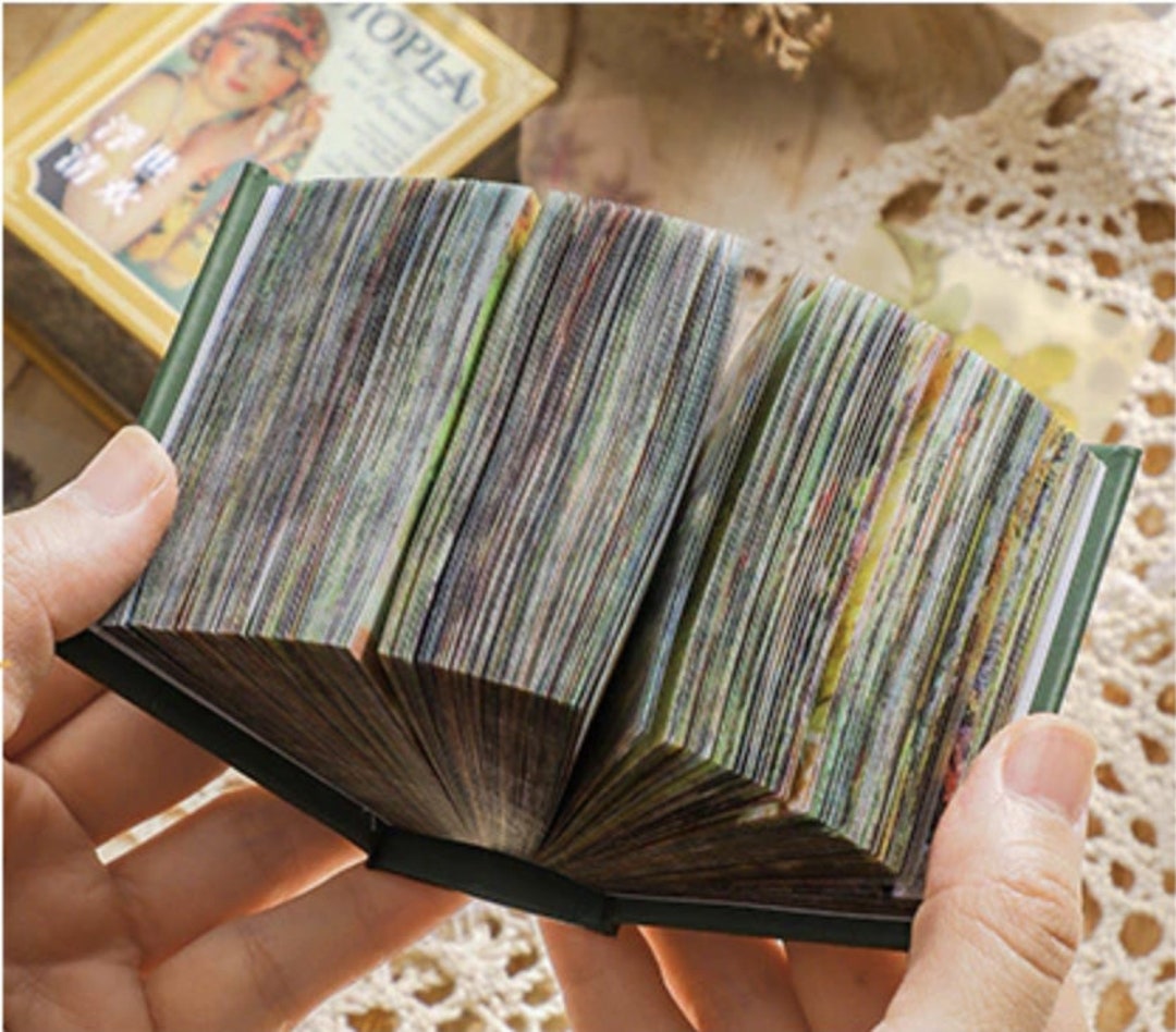 Vellum 400 Page Mini Book Art Scroll - Etsy