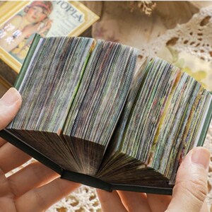 Vellum 400 Page Mini Book Art Scroll - Etsy