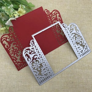 Lace Window Card Gate Reveal Metal Cutting Die for Card Making MD723 - Etsy