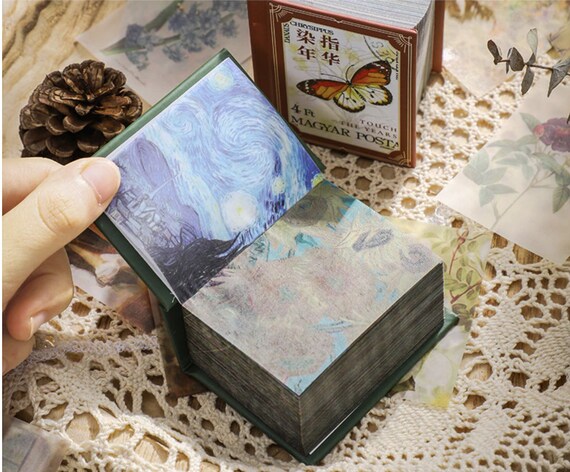 Vellum 400 Page Mini Book. Thouch the Years | Etsy