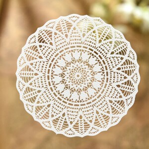 Paper Doily Pack 10 PC. Finely Detailed Paper Doilies. - Etsy