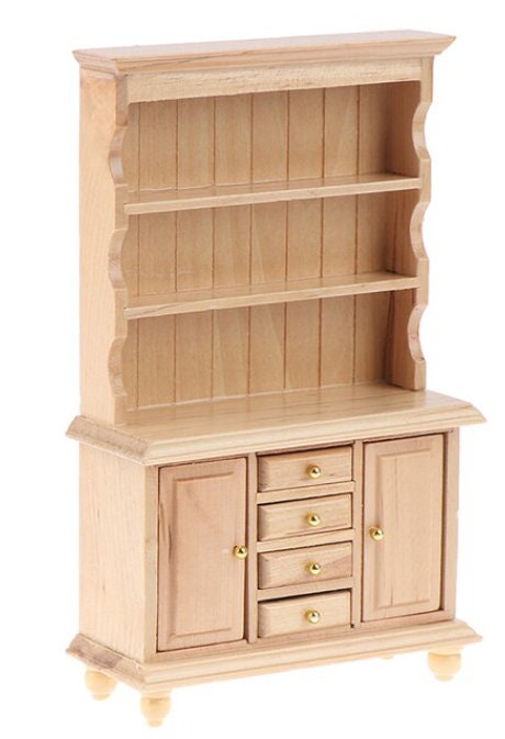 1/12 Wooden Bedroom Dollhouse Mini Cabinet - Etsy
