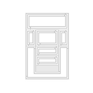 Metal Die Stepper Frame Metal Cutting Dies MD555 - Etsy