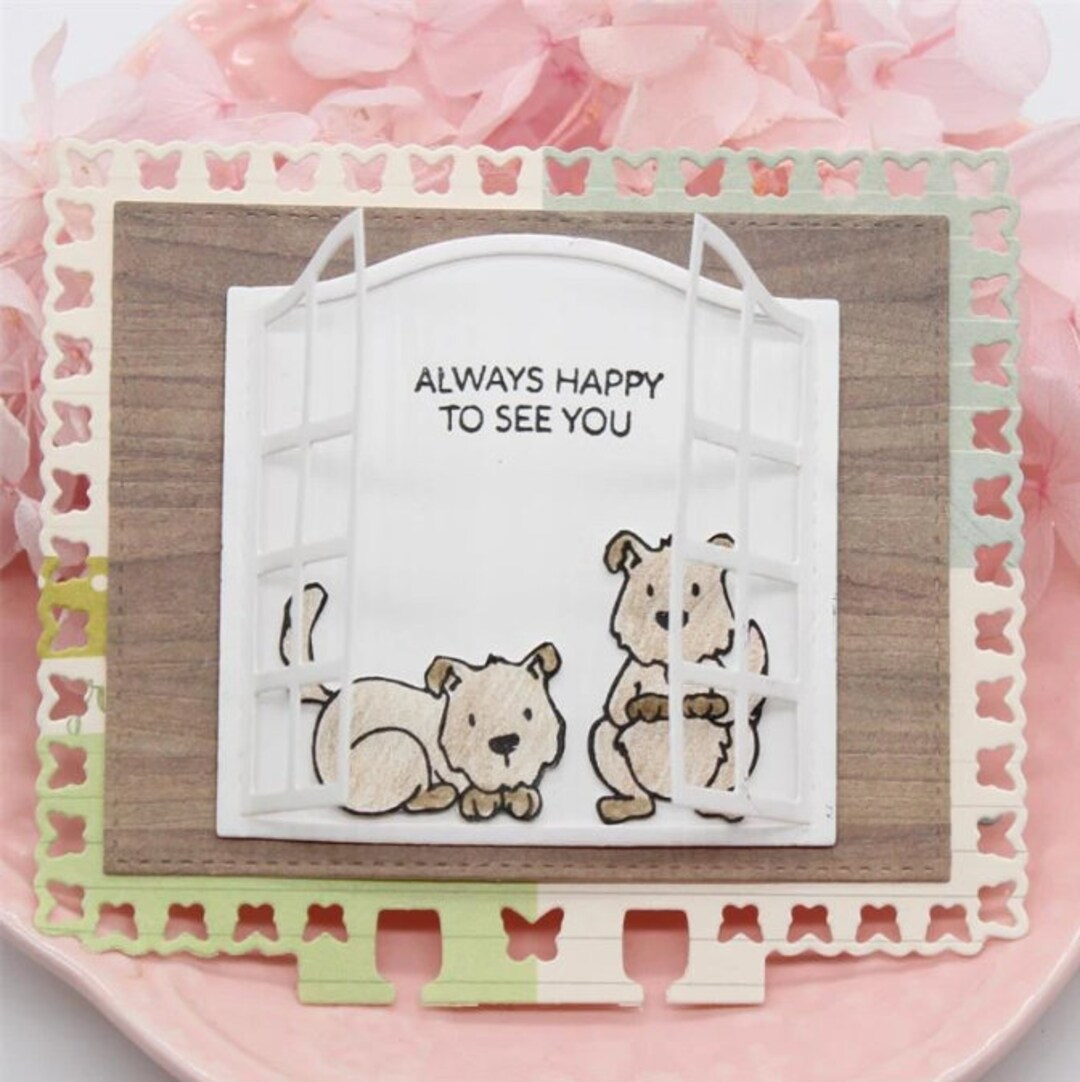 Memorydex Butterfly Border Frame Metal Cutting Dies Rolodex MD707 - Etsy