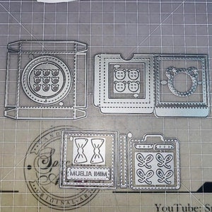 Metal Die - Mini Explosion Box. Item# MD537. - Etsy