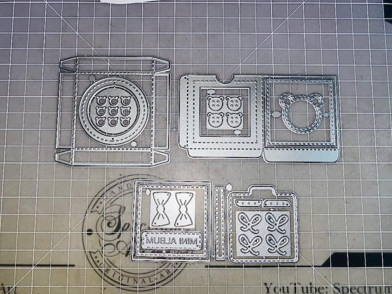 Metal Die Mini Explosion Box. Item MD537. - Etsy