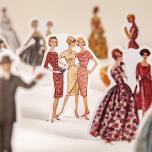 Vintage Fashion Sticker Pack. Each Pack Contains 40 Pieces. 5 STYLES - Etsy