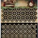 8 Pc. Stencil Pack Brick Stone Background Fishnet Leopard Splatter - Etsy