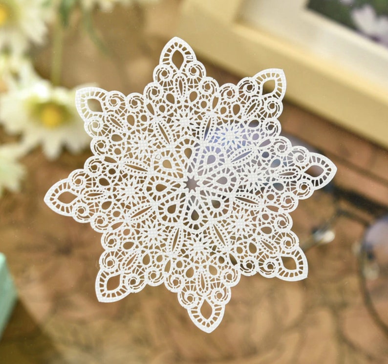 Paper Doily Pack 10 PC. Finely Detailed Paper Doilies. - Etsy