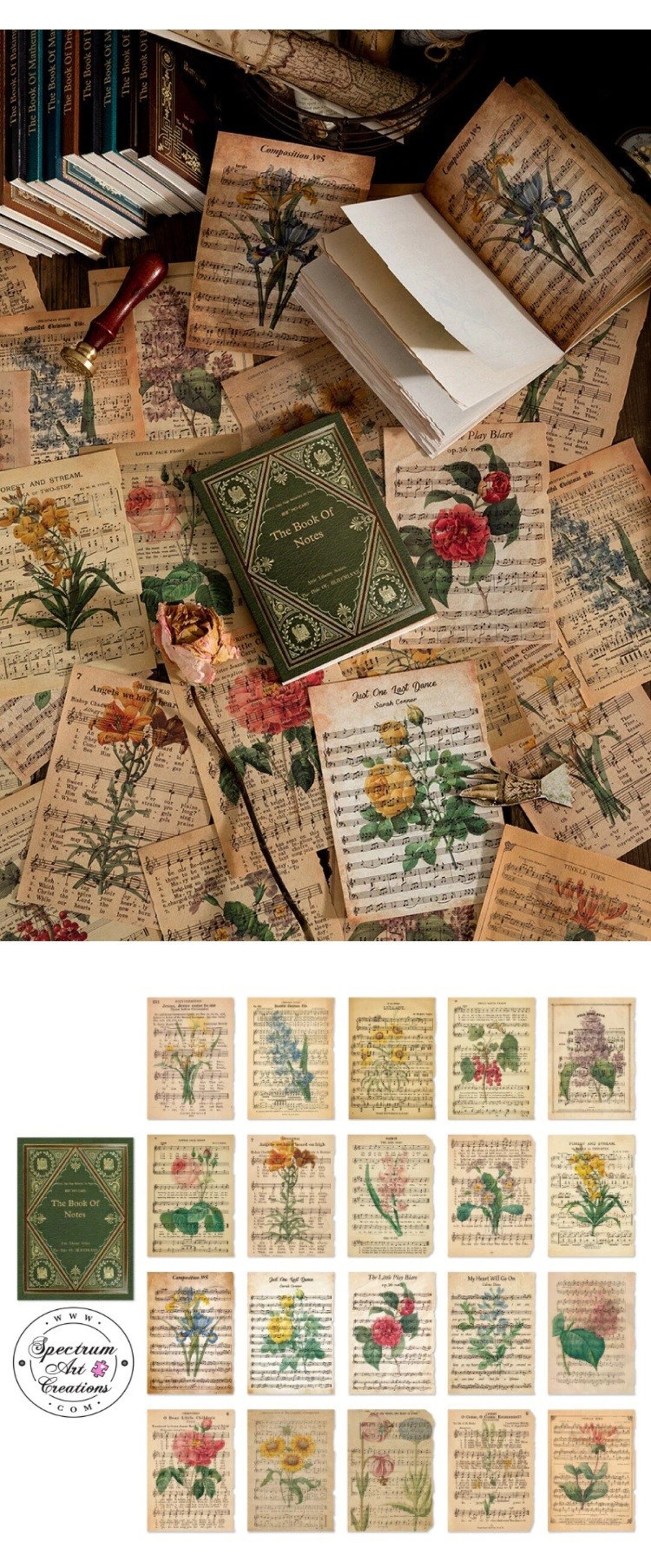 The Book of Notes. Each Book Measures Approximately 4 X 5.5 Inches - Etsy