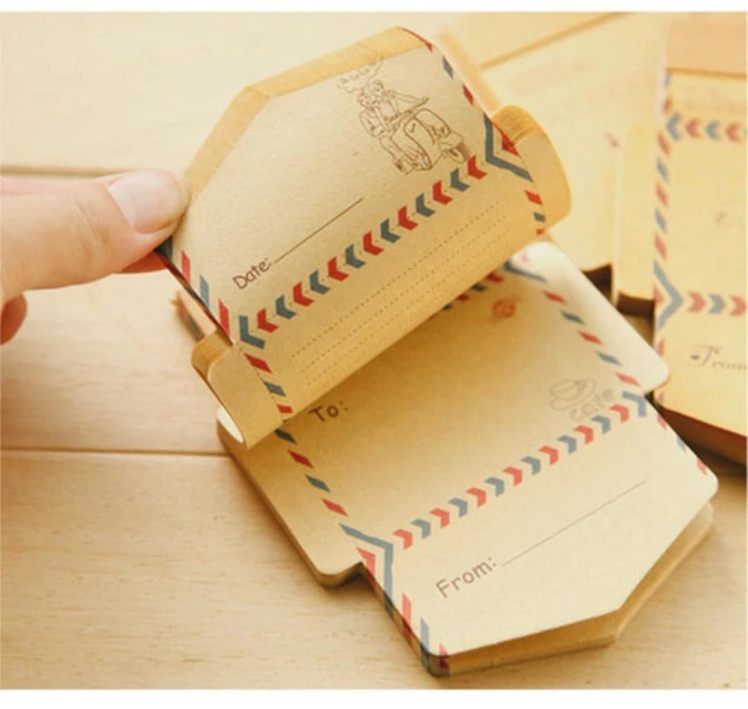 Mini Envelopes Retro Vintage Kraft Paper Envelopes 45 Pc. E406 - Etsy