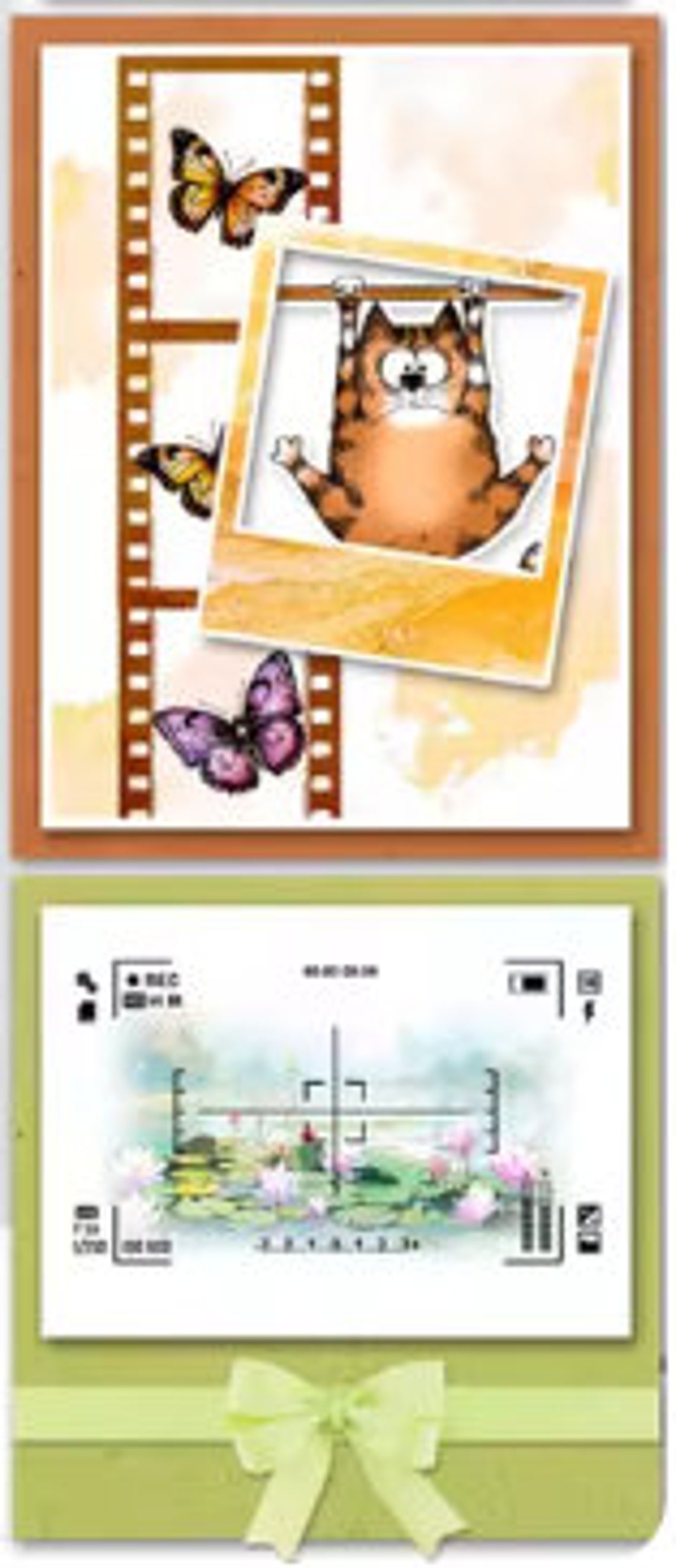 Target Crosshair Frame Digital View Clear Stamp Set CAS284 - Etsy