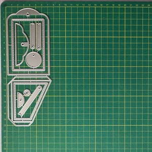 Label Tag Frame Metal Cutting Die MD631 - Etsy