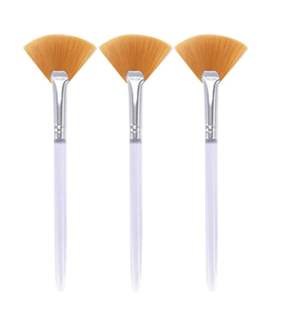 Fan Brush Set. Each Set Includes 3 Fan Brushes With Clear | Etsy