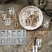 Metal Die Number Stencil Pieces 0-9 MD520 - Etsy