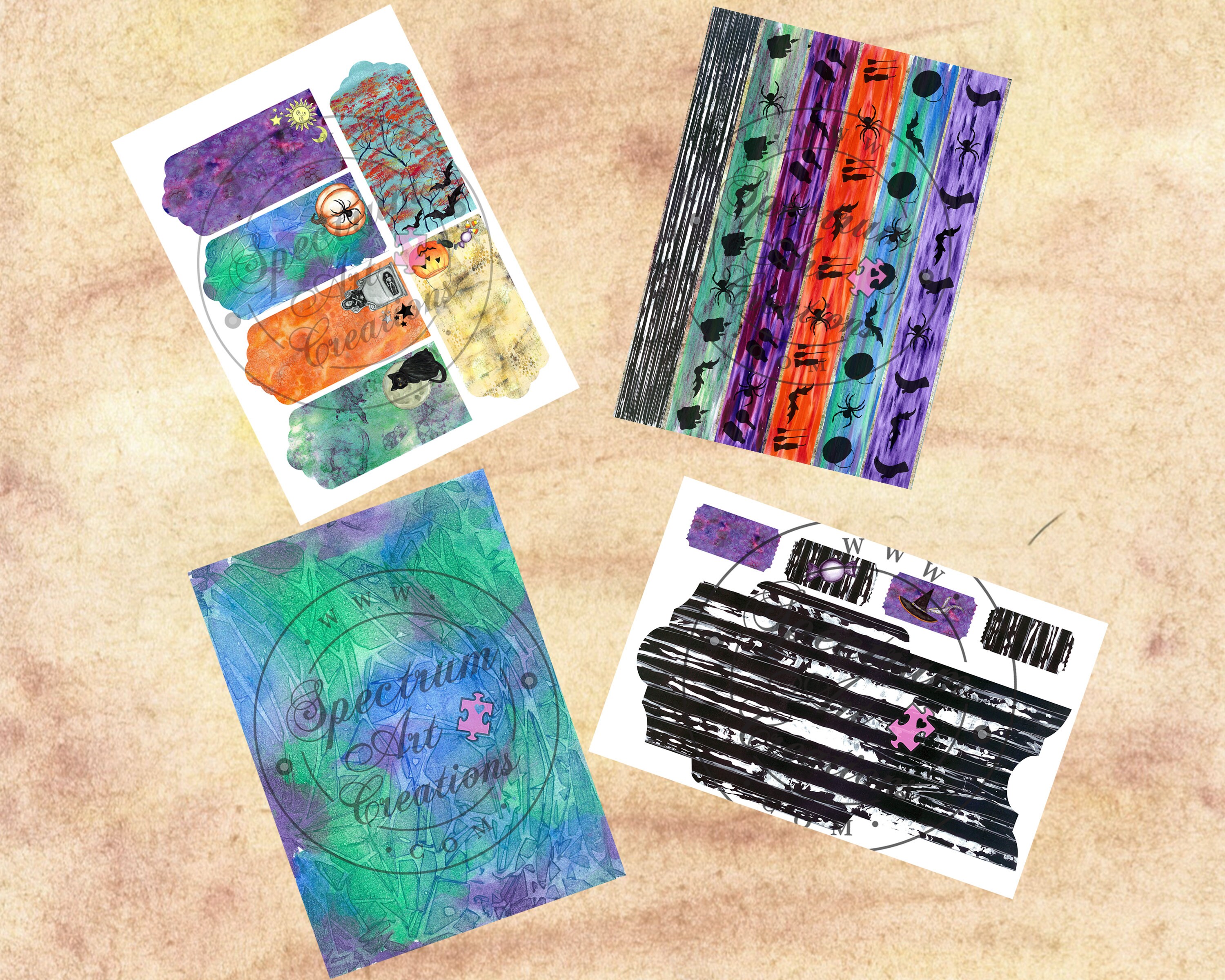 Hocus Pocus Digital Papers Printable Halloween Winifred - Etsy