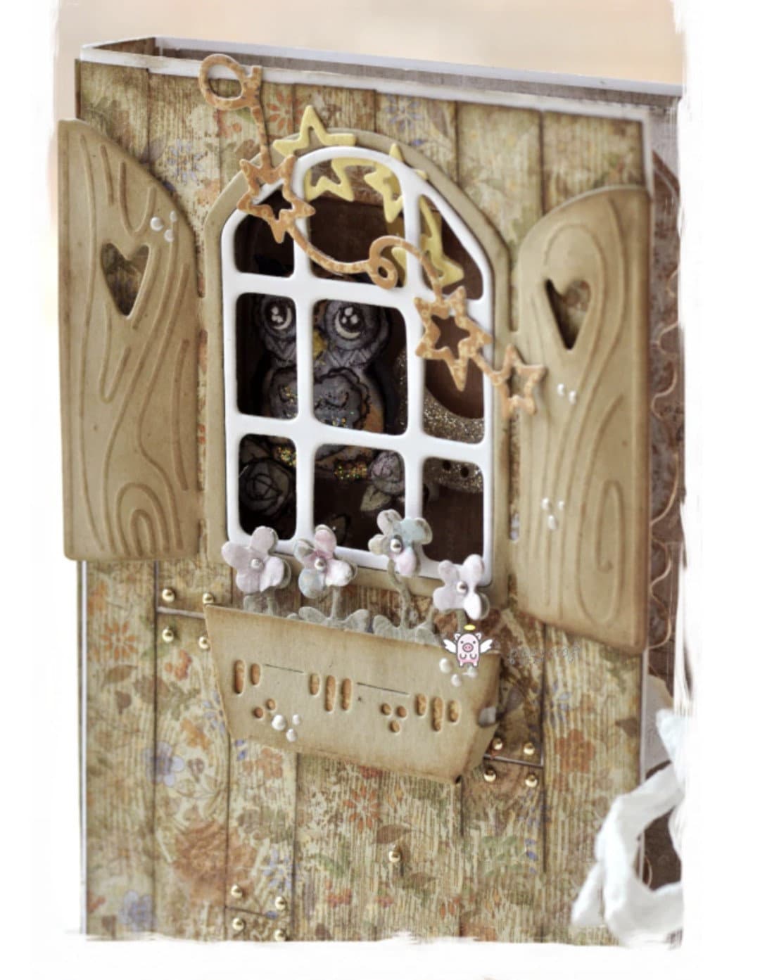 Metal Die Window With Window Box. Measures Approx. 2.5 X 3. - Etsy