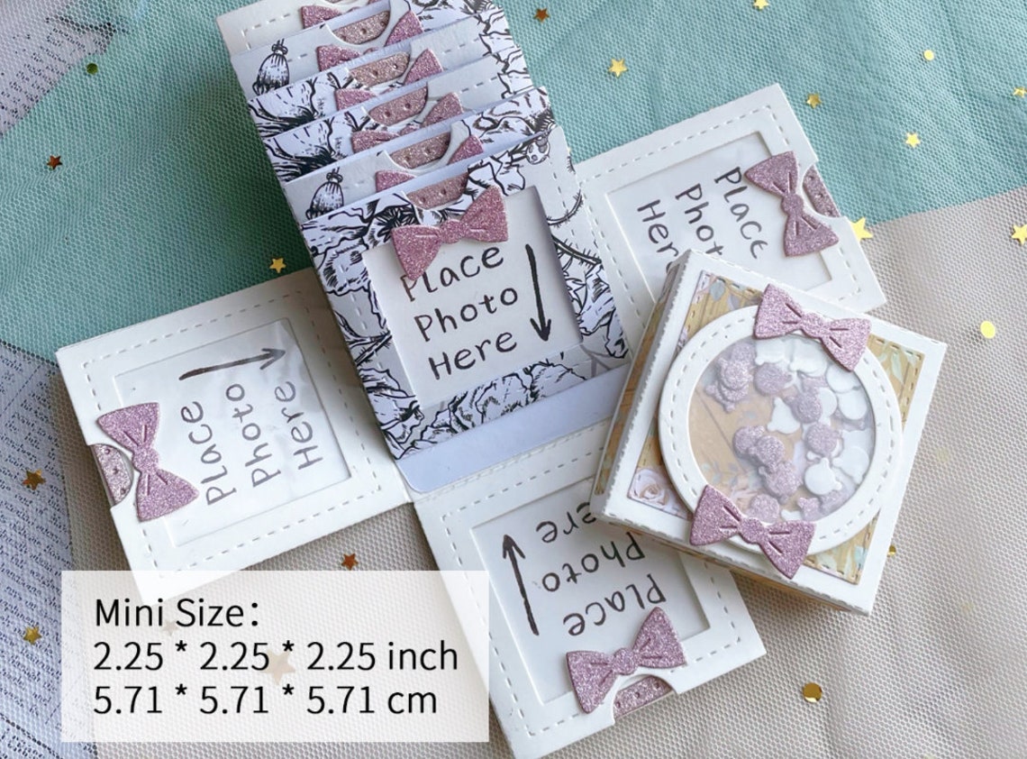 Metal Die Mini Explosion Box. Item MD537. - Etsy