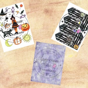 Hocus Pocus Digital Papers, Printable, Halloween, Winifred, Sarah, Mary ...