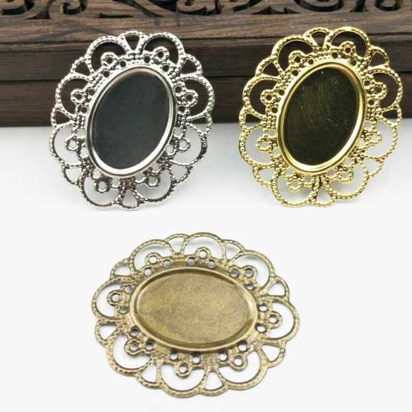 Oval Filigree Frames - Etsy