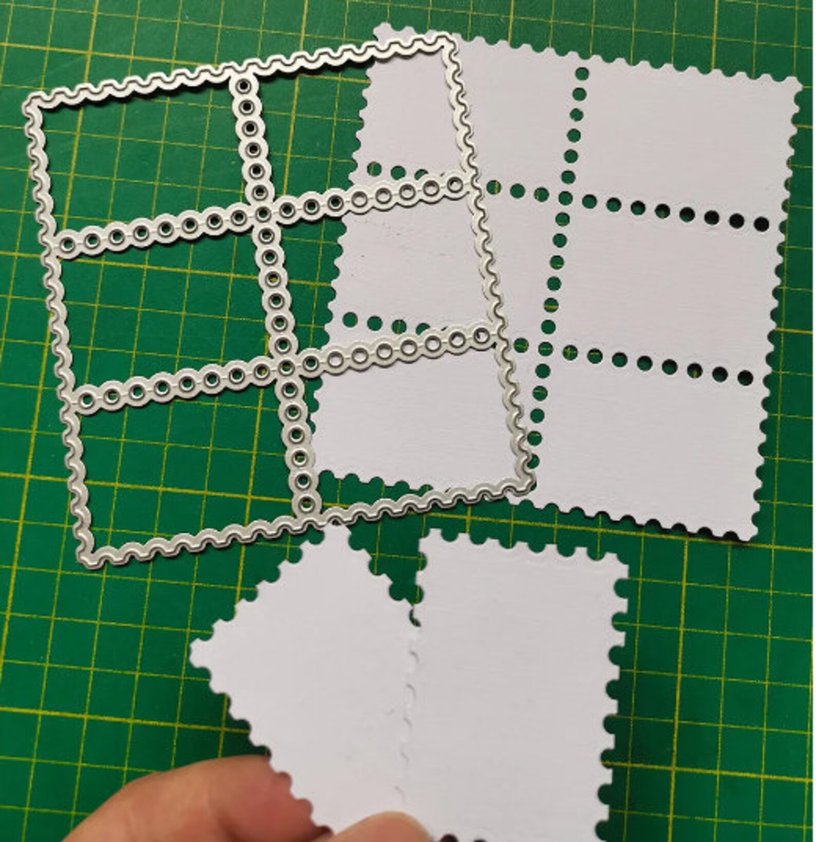 Stamps Tickets Frame Metal Cutting Dies MD731 - Etsy