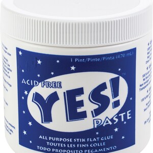 Yes! Stik Flat Glue-1pt - Etsy