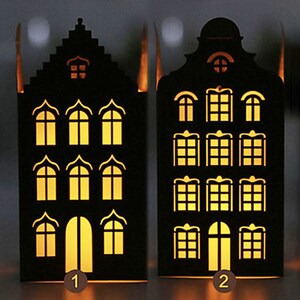 Mini Houses Metal Die Set. Full Die Measures 3 X 3 Inches. Item MD527 ...