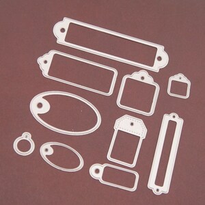 Label Dies Word Cutting Dies Metal Die MD406 - Etsy