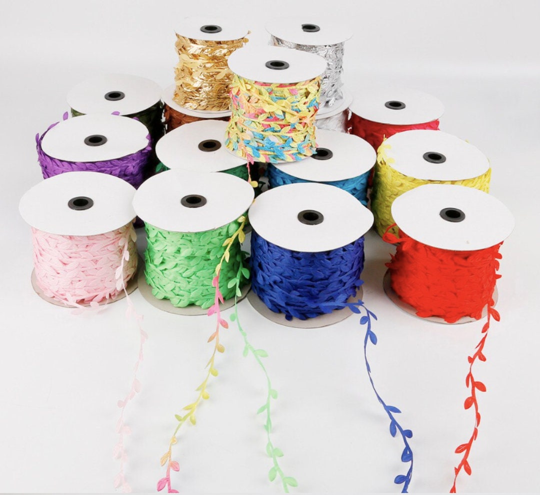 Leaf Vine Trim 5 Yds 10 COLORS - Etsy