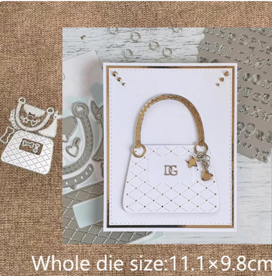 Bag Purse Metal Cutting Dies Die Cut Scrapbooking Album Paper Card ...