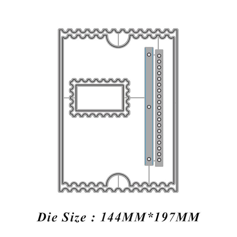 Make Your Own Journal Loose Leaf Frame Metal Cutting Die MD597 - Etsy