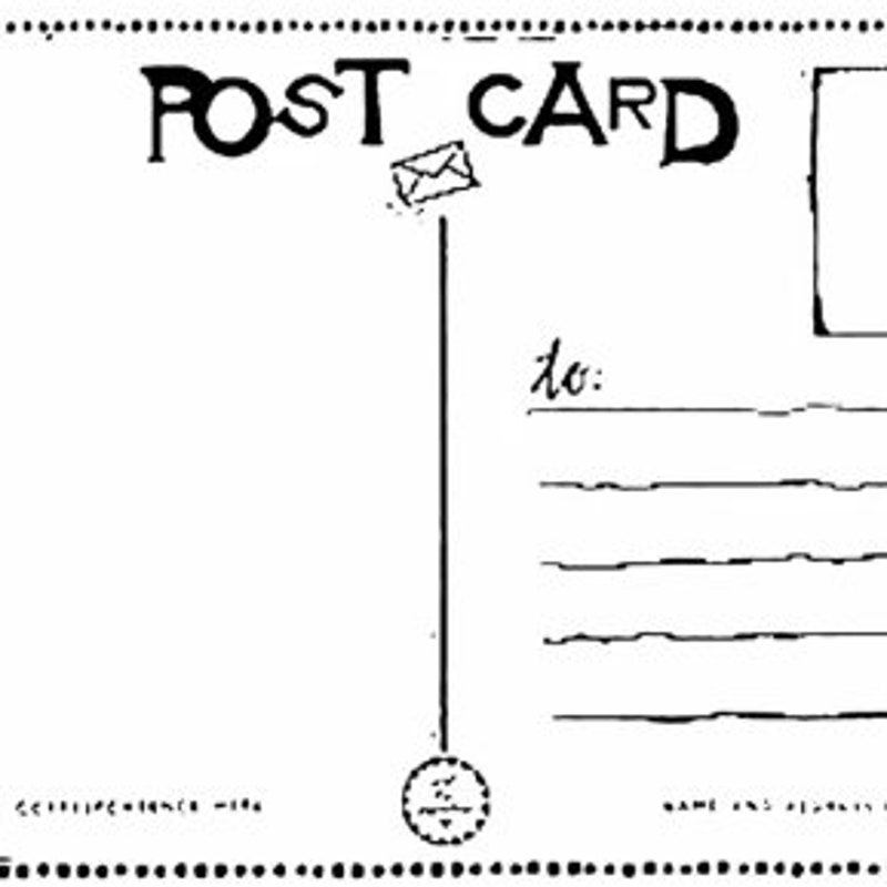 Postcard Stamp - Etsy